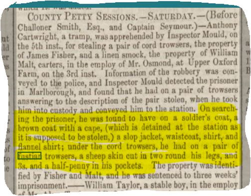 Fustian: From Egypt to Aldbourne – Aldbourne Heritage Centre