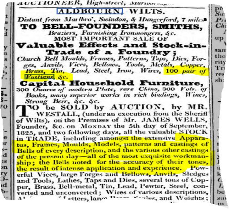 Fustian: From Egypt to Aldbourne – Aldbourne Heritage Centre